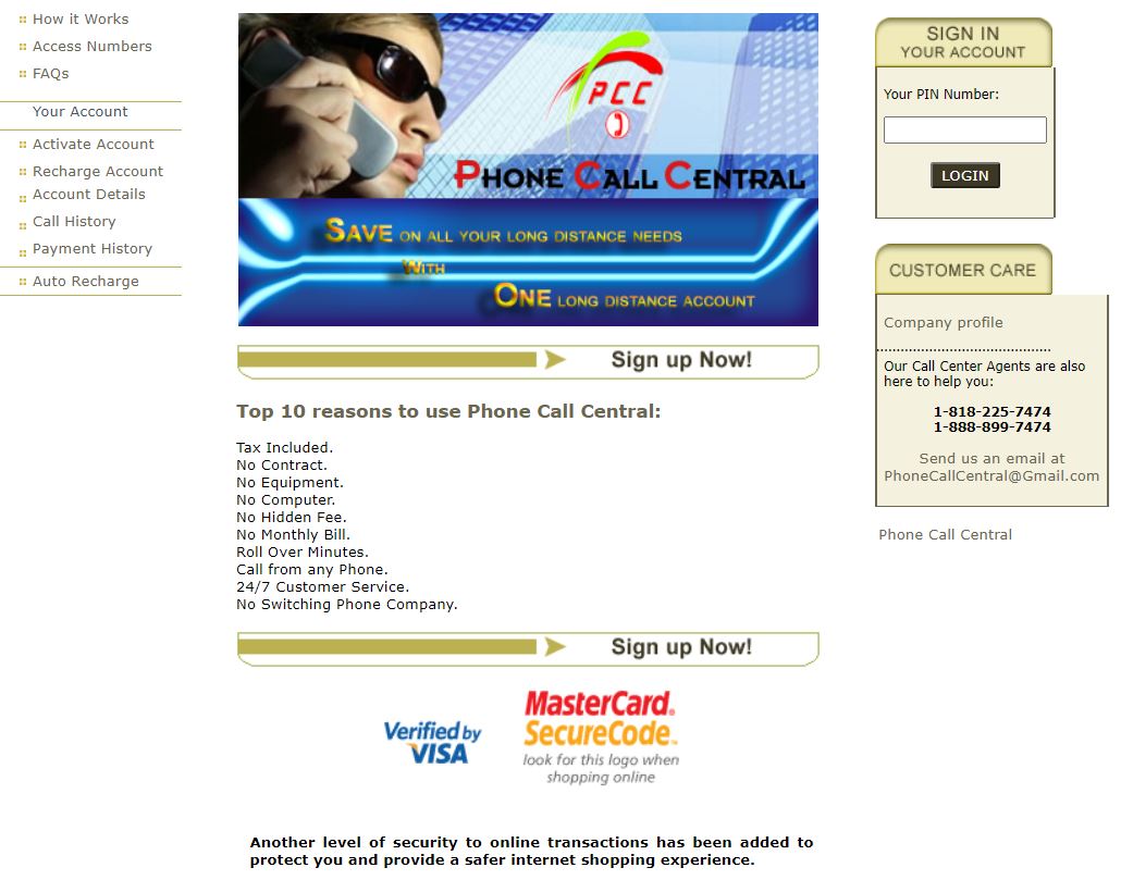 Phone Call Central